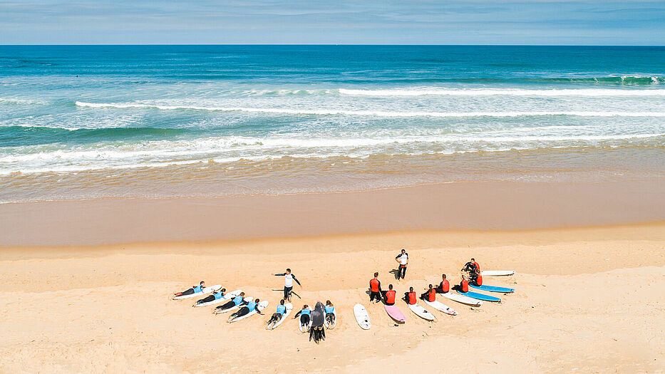 Surfcamp Moliets 24+ | Komfort & Sport | PURE Surfcamps